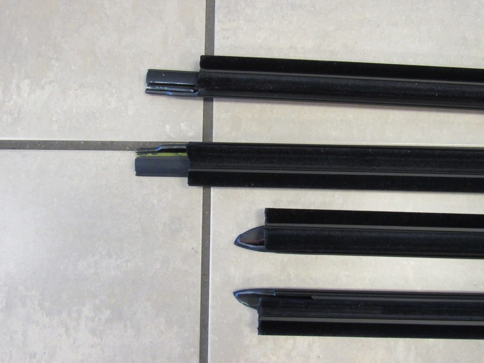 DODGE RAM 1500 QUAD CAB Outer Window Belt Molding Complete Set OEM ...