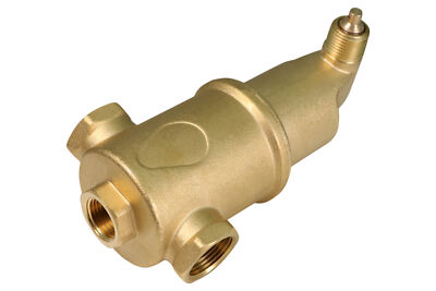 Midline Valve Spiral Air Eliminator Valve for Hydronic Heating; FIP (5 ...