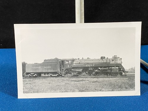 Canadian Pacific Railway Steam Locomotive 2435 Vintage Photo | eBay