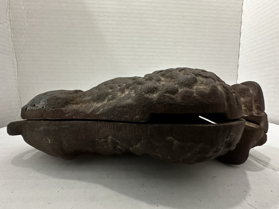 Antique Vintage Cast Iron Buffalo Bison Coin Bank | Welded on bottom | eBay