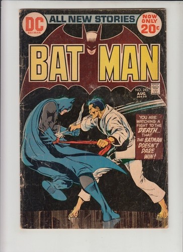 BATMAN #243 VG- DC COMICS 1972 *NEAL ADAMS ART | eBay