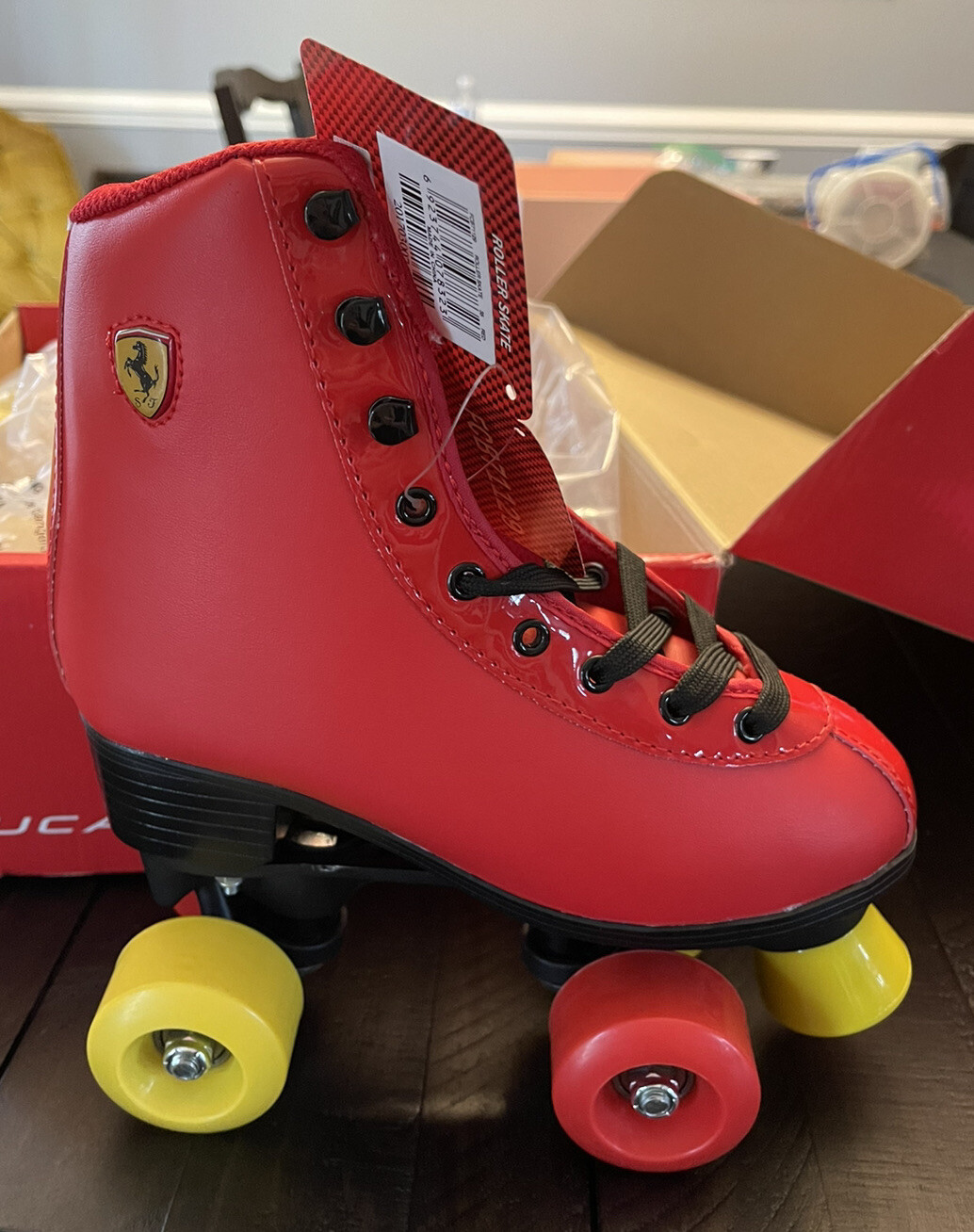 Mesuca Ferrari Roller Skate FCB71129 Size 3 Red Eu 35 6923744078323 | eBay