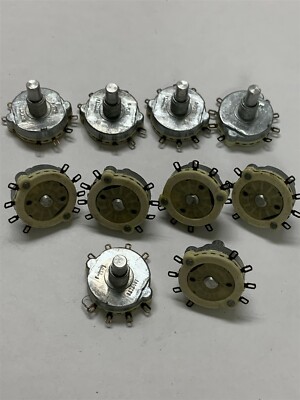 NOS QTY 10PCS CTS 227-T212-1 Rotary Switch 2 Pole 3 Position QTY ...