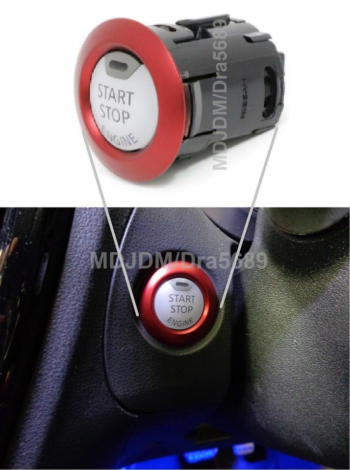 Genuine Nissan Engine Start Button Assy Red Ring fits Jdm Juke | eBay