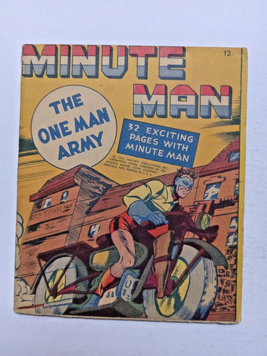 Fawcett Mighty Midget Comics, Minute Man #12 (1943 VF | eBay