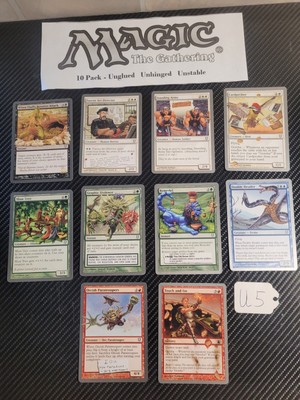 MTG Magic The Gathering 10pk Unglued Unhinged Unstable Trading Cards A+ ...