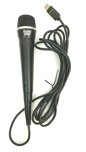 Guitar Hero Microphone Activision Model 96203 Wired USB Replacement Mic ...