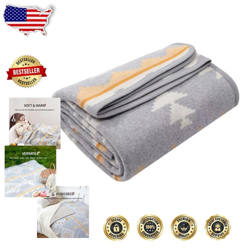 Machine Washable Merino Wool Blanket - Skin-Friendly & Cozy Outdoor ...
