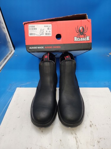 Redback UBBK Men's Easy Escape Elastic Sided Soft Toe Work Boot Tag Size 8 | eBay