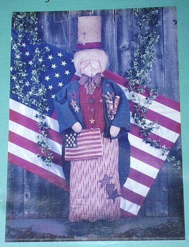 Homespun Friends Pattern 151 UNCLE SAM 58" Tall | eBay