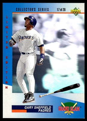 1993 UPPER DECK DENNY'S GRAND SLAM HOLOGRAMS GARY SHEFFIELD SAN DIEGO ...