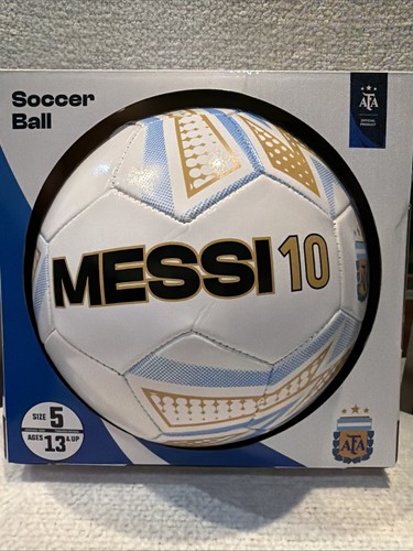 Messi Soccer Ball Size 5 AFA Official Product | eBay