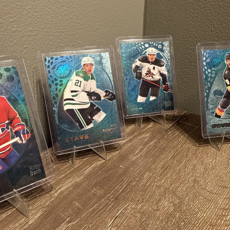 Metal Universe Skybox 2022-23 NHL Lot Of 4 Blue Spectrum Robertson ...