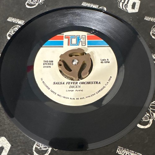 Salsa Fever Orchestra Dicen 7 Rare 7" Vinyl Record, Used, Small ...