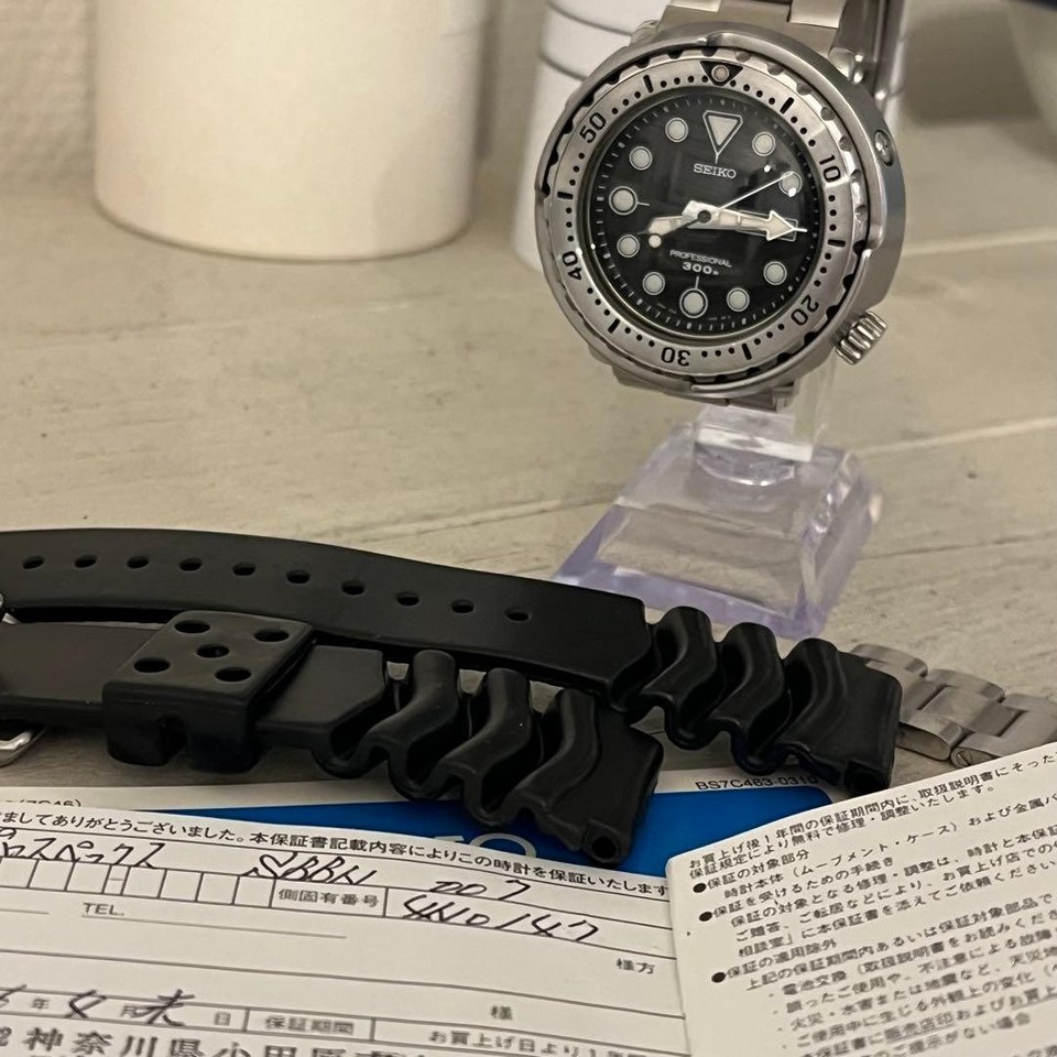 SEIKO Tuna Can 7C46-7010 SBBN007 Professional Diver Watch | eBay