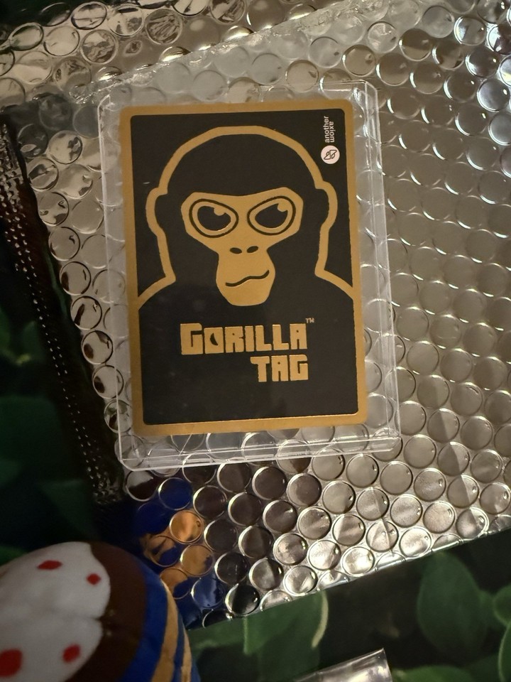 Official Makeship Gorilla Tag Birthday Plush W/ Game Code, Extras ...