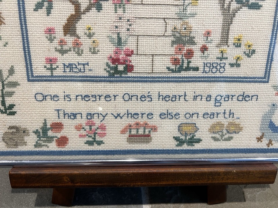 Erica Wilson Metropolitan Museum Of Art Cuxa Cloister Sampler Cross ...