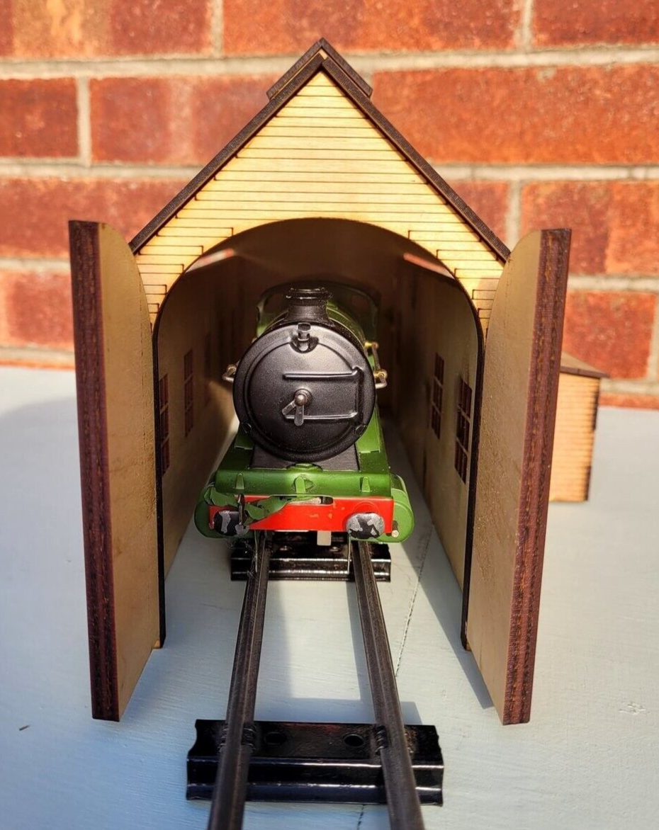 O Gauge Single Lane Engine Shed Laser cut - 7mm Scale. | eBay UK