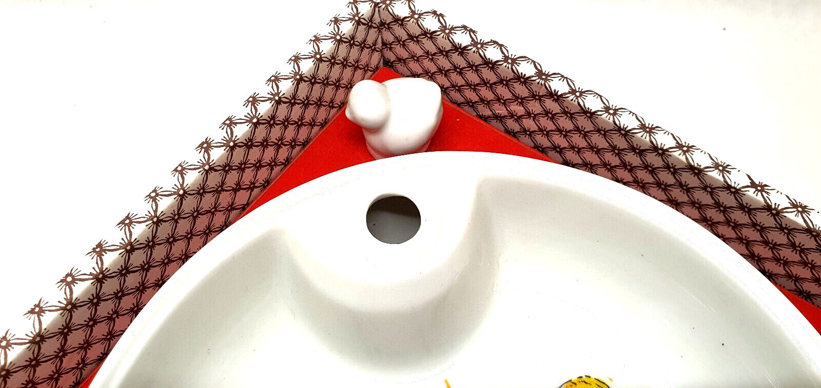 Antique Plate To Boiled Baby Porcelain Box Deco Duck Corner | eBay