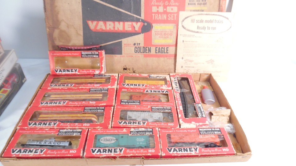 Varney #37 Golden Eagle Ho Ready To Run Diesel Train Set -Untested -As ...