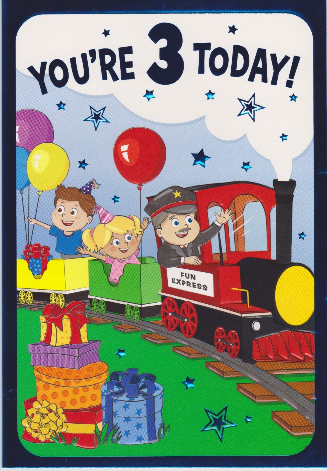 Boy's 3rd Birthday Card ~ 3 Today Birthday Boy ~ Various Designs | eBay
