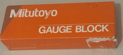 New Mitutoyo 8” Rectangular Steel Calibration Inspection Gage Block ...