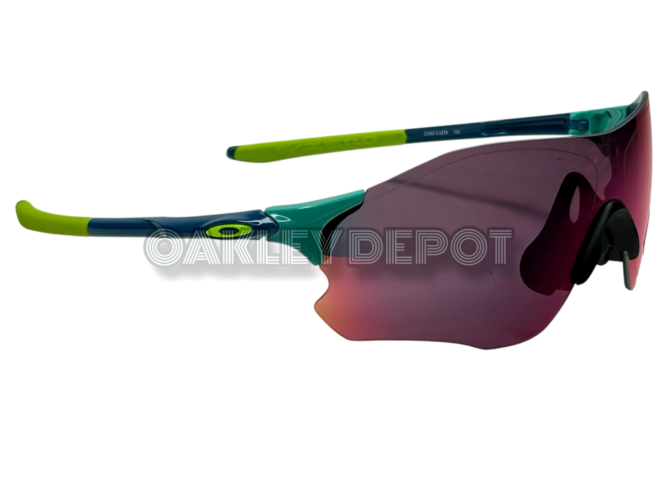 🕶️ OAKLEY EVZERO PATH 009313 CELESTE/PRIZM ROAD ASIAN FIT SUNGLASSES ...