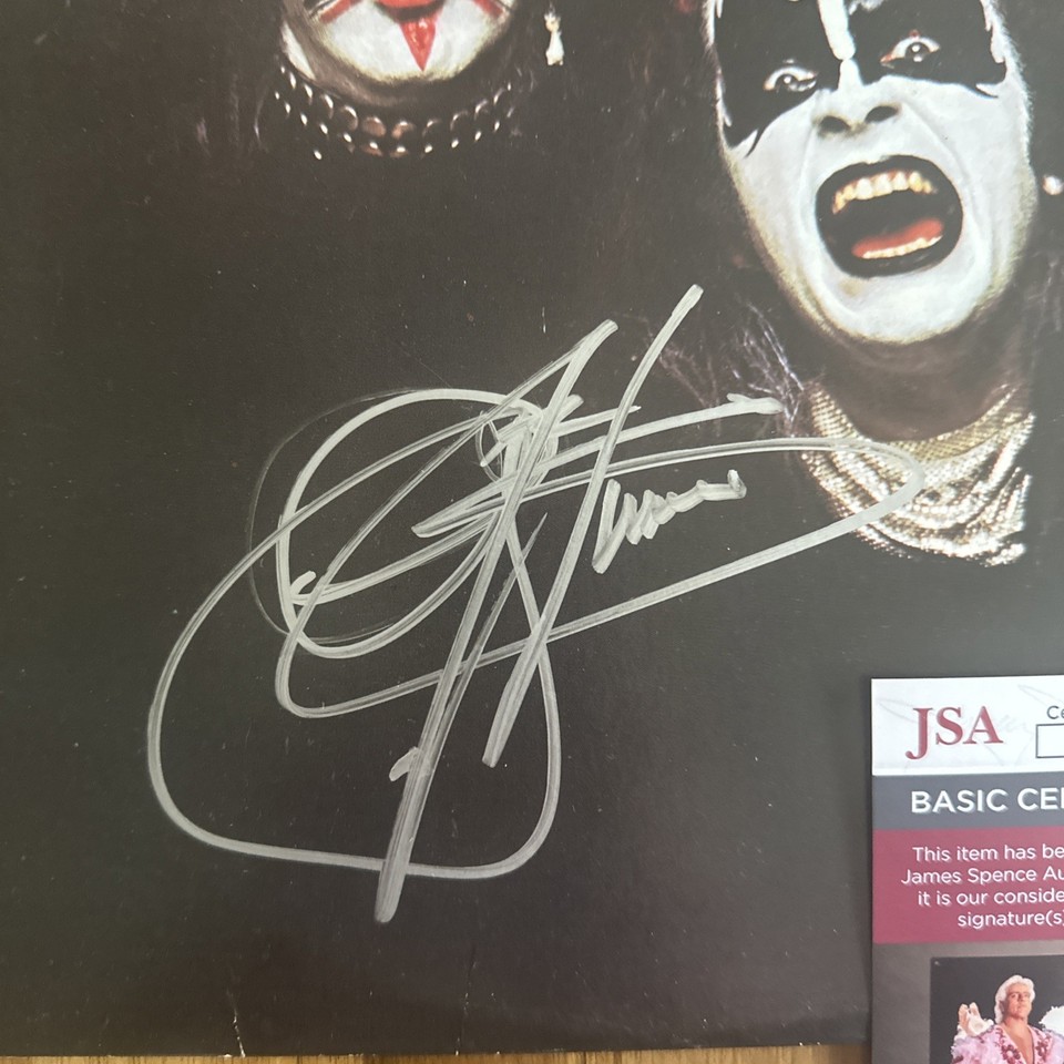 Gene Simmons Signed KISS Vinyl LP Record Album JSA Certification ...