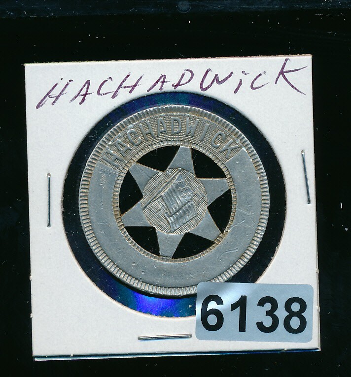 TYPER TOKEN PATENT 1923 GEORGE W. HEENE CLEVELAND - #6138 | eBay