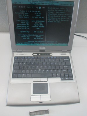 Dell Latitude D400 P M 1.6GHz 12.1' LCD 512MB RAM laptop AS IS | eBay