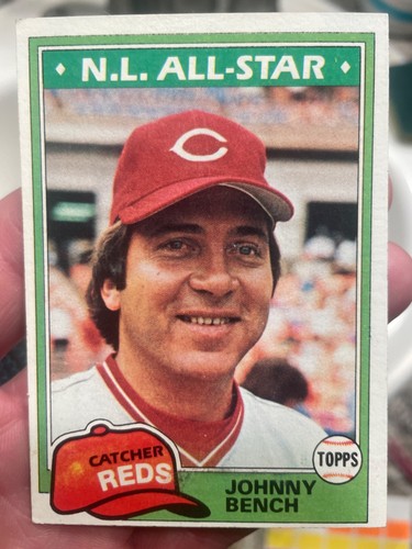1981 Topps - #600 Johnny Bench | eBay