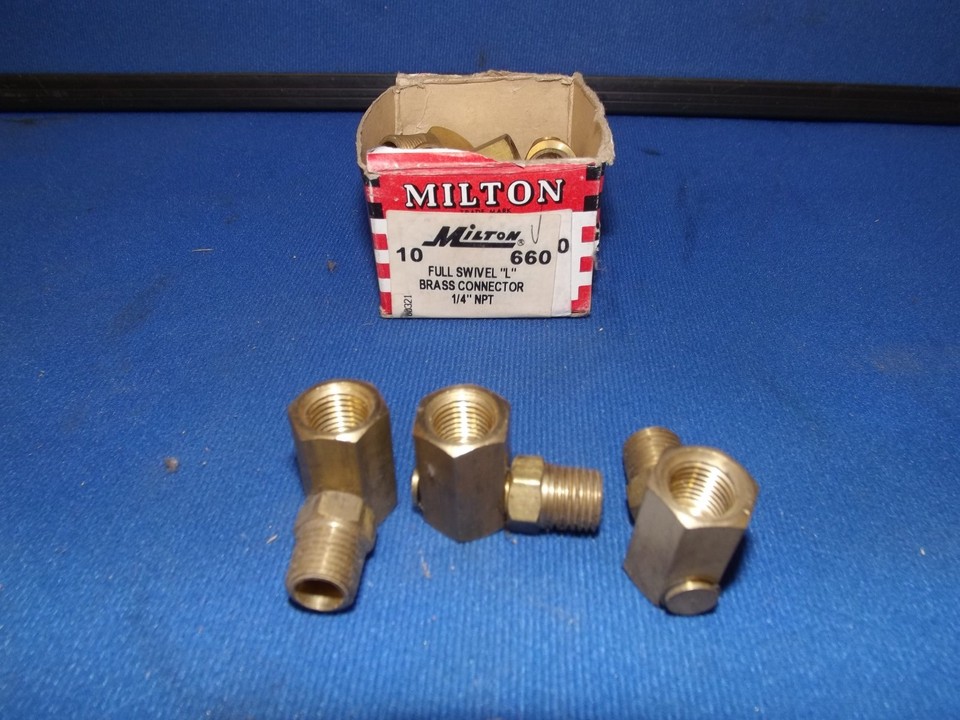 Brand New Milton Industries Inc Mi660 Swivel L Adapter,YOUR BUYING 3 ...