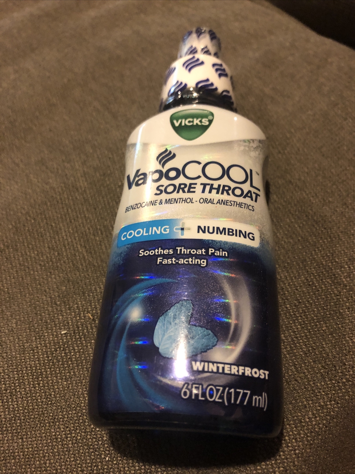 Vicks VapoCool Sore Throat Spray, Relieves Painful Sore Throat, Fast ...