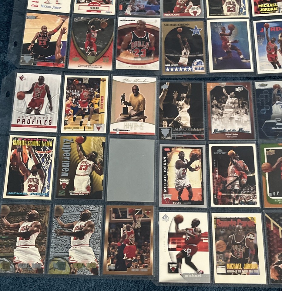 Michael Jordan card collection lot | eBay