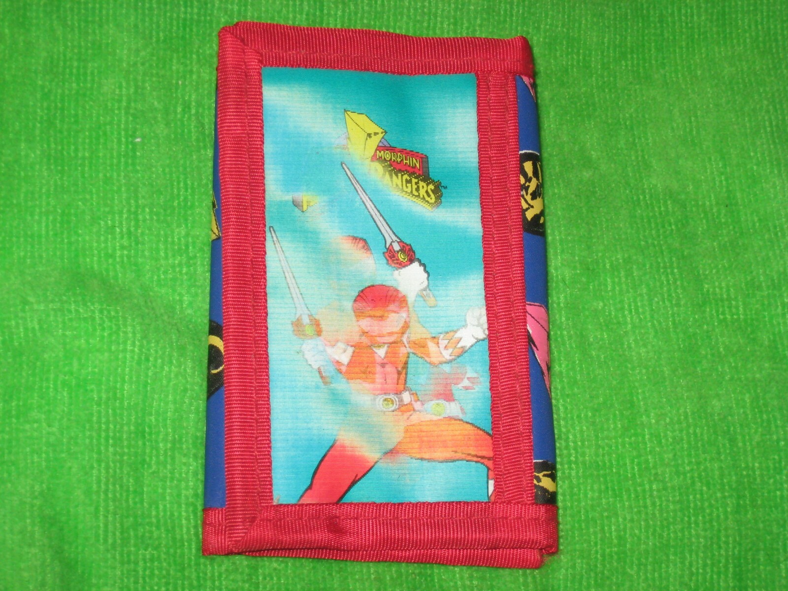 Power Rangers Wallet Red Rangers in good condition | eBay