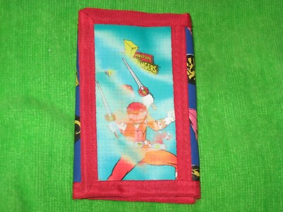 Power Rangers Wallet Red Rangers in good condition | eBay