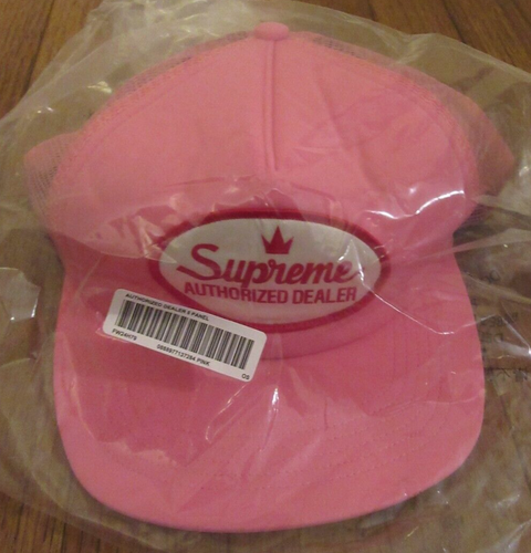 Supreme Authorized Mesh Back 5-Panel Hat Cap Pink Snapback FW24 2024 ...