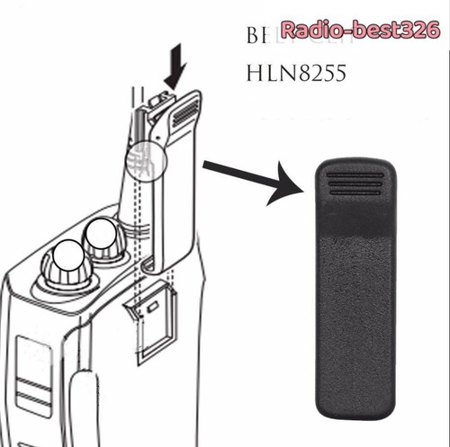 HLN8255 Walkie Belt Clip For CP200 CP140 EP450 CP200D PR400 SP50 ...