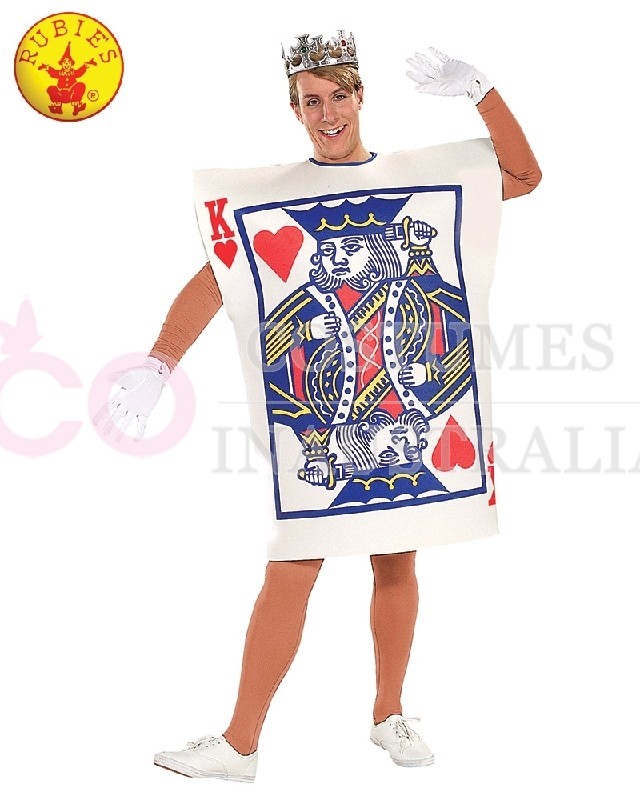 Alice In Wonderland Card Costume Male