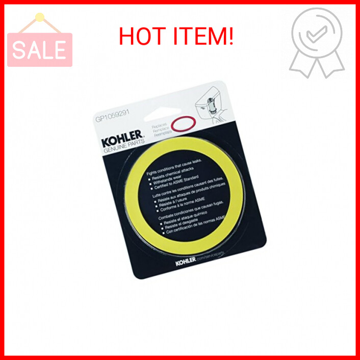 KOHLER Genuine Part Gp1059291 Canister Seal, Seal for All Single Flush ...