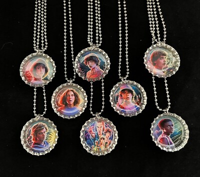 Stranger Things themed (8) necklaces / party favors / gifts / party ...