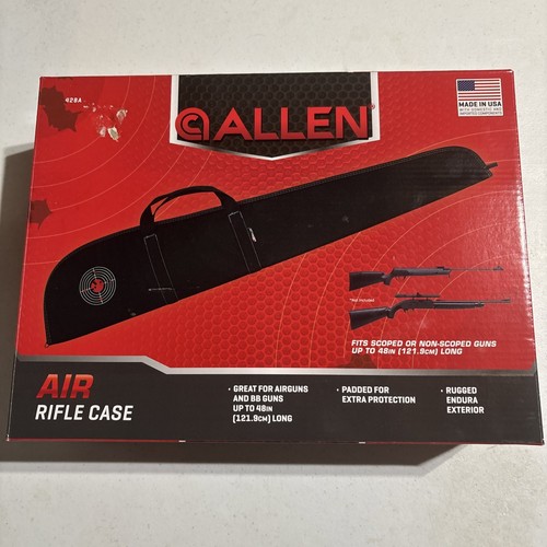 Allen Company 48" Air Rifle Pellet BB Gun Soft Case, Black, Polyester ...