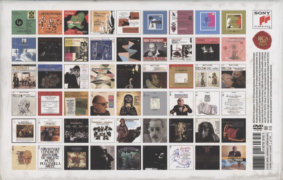 Igor Stravinsky - The Complete Columbia Album Collection (56 CDs + DVD ...