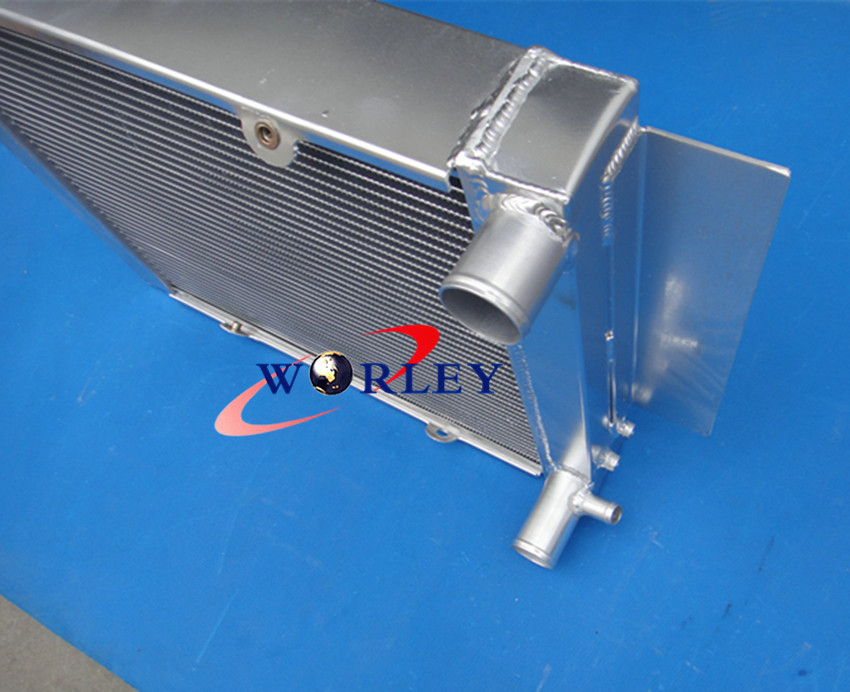 3 core FOR Mazda RX2 RX3 RX4 RX5 RX7 Aluminum Radiator with Heater pipe ...