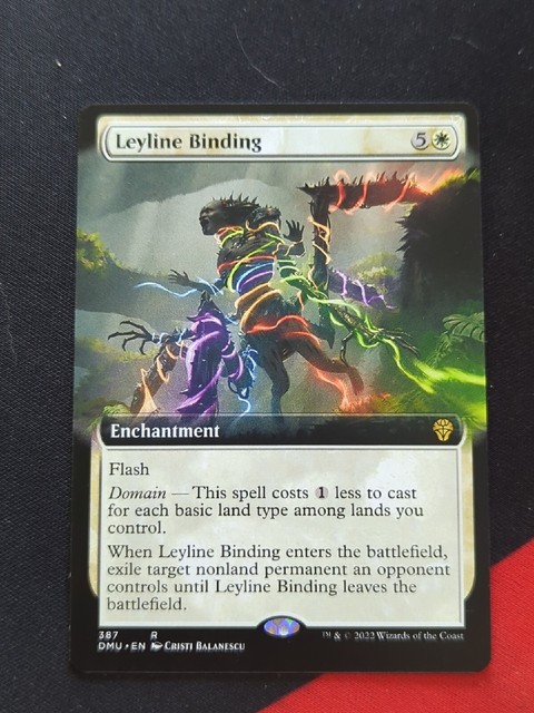 MTG Leyline Binding Dominaria United 387 Regular Rare for sale online ...