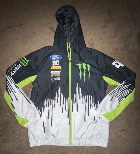 DC Apparel Monster Ken Block Racing Long Sleeve Jacket Men's Large | eBay