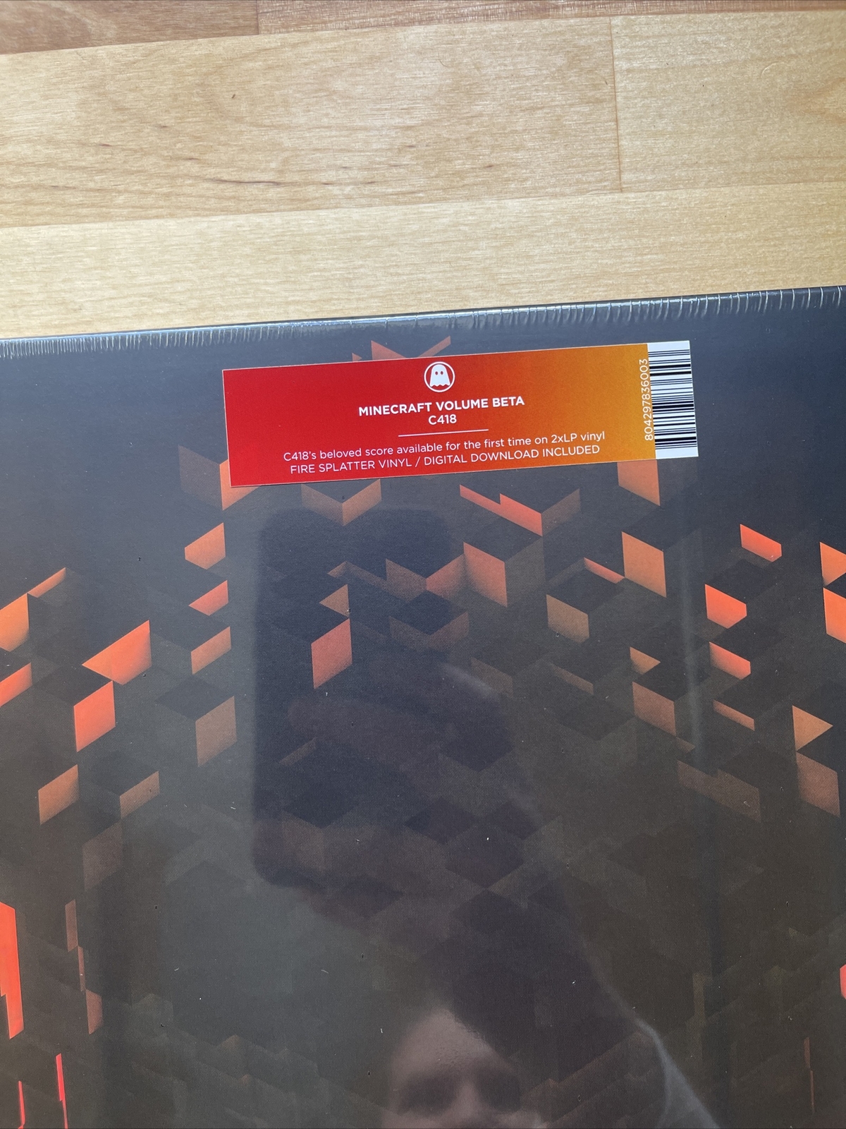 C418 - Minecraft Volume Beta Original Soundtrack Fire Splatter Vinyl ...