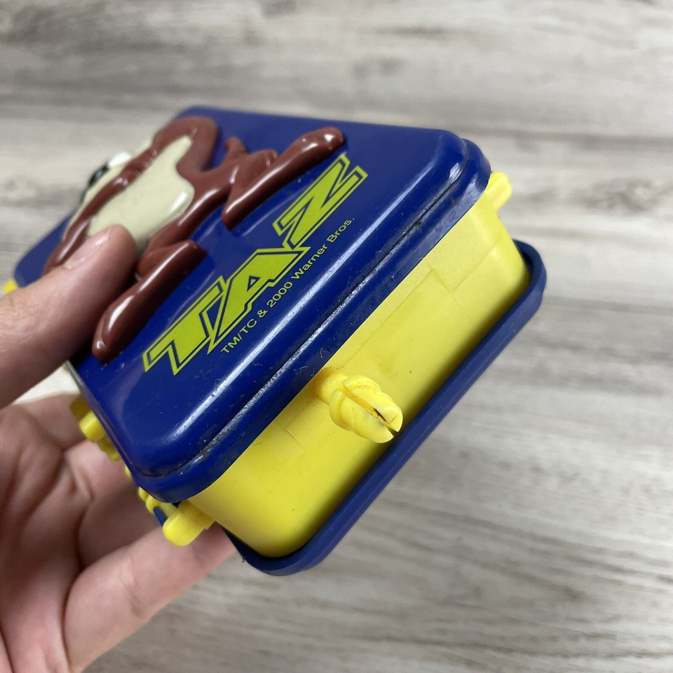 TAZ Looney Tunes Tasmanian Devil TAZ Childs Fishing Tackle Box Vintage ...
