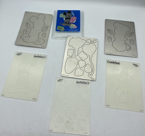 3 Provo Craft Cuttlebug Disney Cutting Die & Embossing Folders | eBay