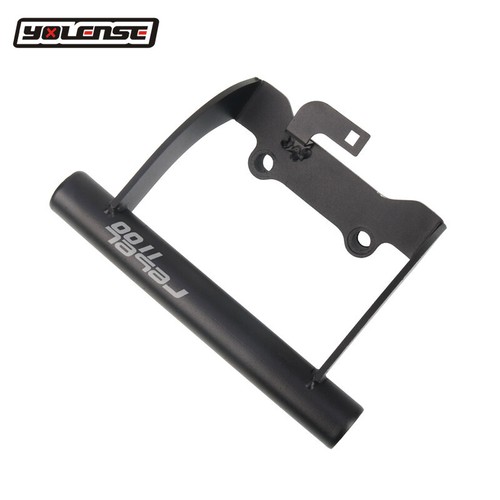 Windshied Mount Navigation Bracket GPS phone Holder For HONDA Rebel ...